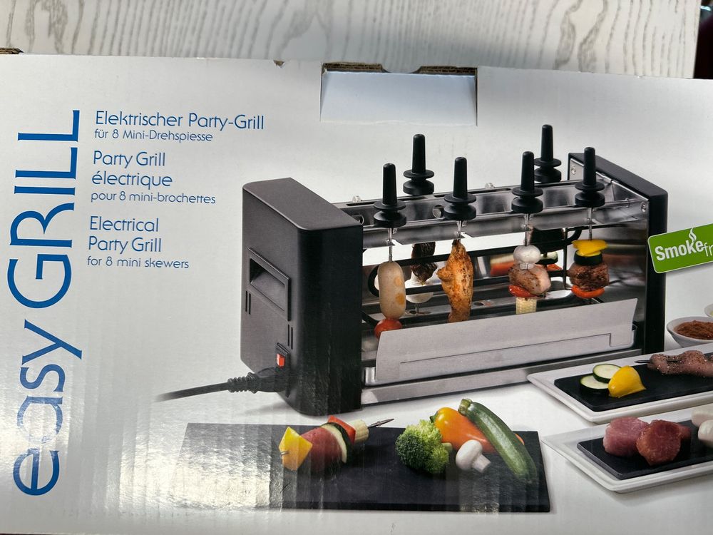 Elektronischer Pary-Grill für 8 Mini-Drehspiess Stöckli | Kaufen auf ...