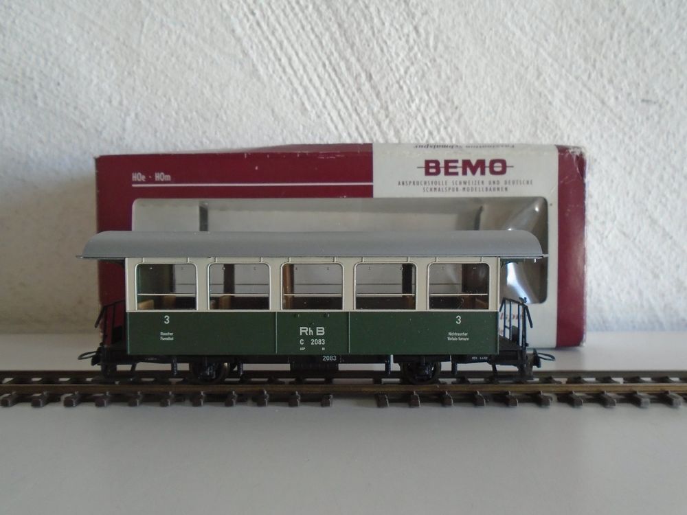 Bemo H0m: Personenwagen 2-Achser, C 2083, mit OVP, 3238 113 | Kaufen auf Ricardo