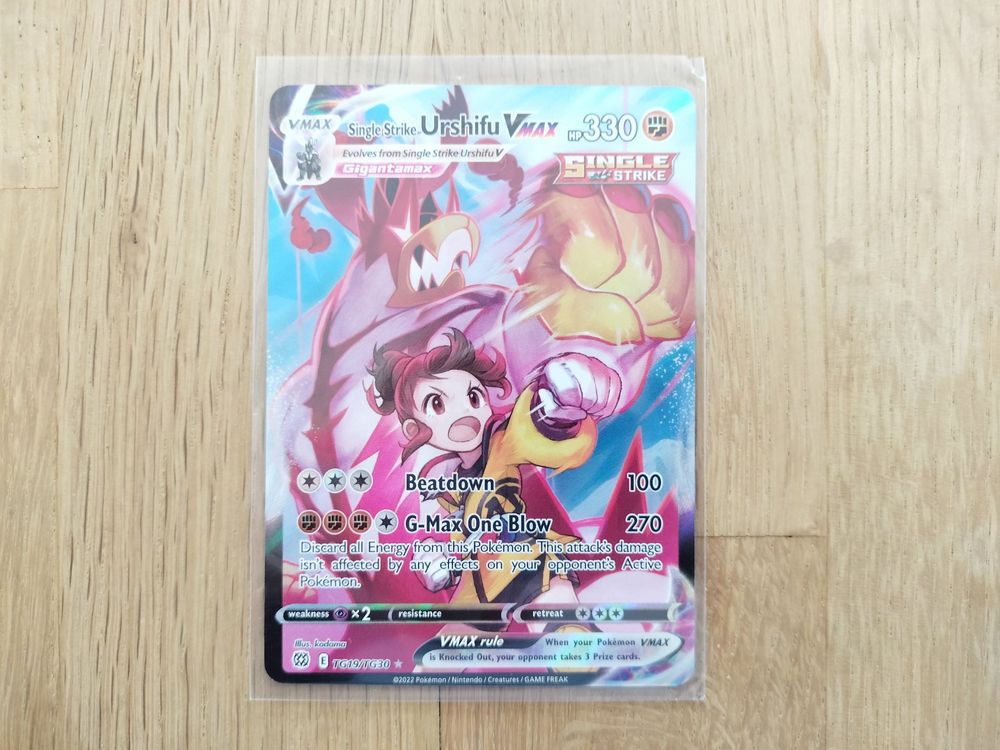 Pokemon Single Strike Urshifu VMAX (BRS TG19) ENG (Gebraucht) in Wil SG ...