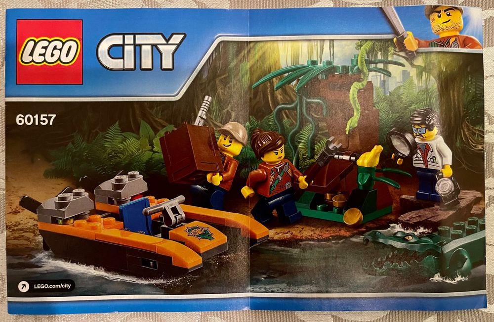 Lego City 60157 - Jungle Starter Set / Dschungel Starter Set (Gebraucht ...