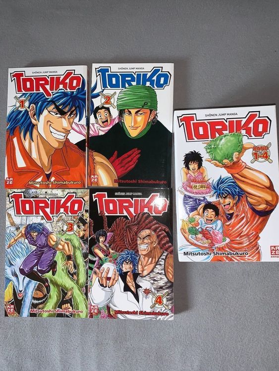 Toriko 1-4 inkl. Sammelschuber (Gebraucht) in Rheinfelden für CHF 10 ...