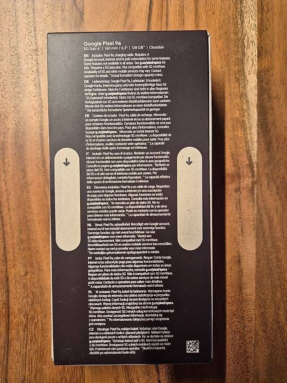 Google Pixel 9a - 128 GB, Obsidian (NEU & unbenutzt) (Gebraucht) in ...