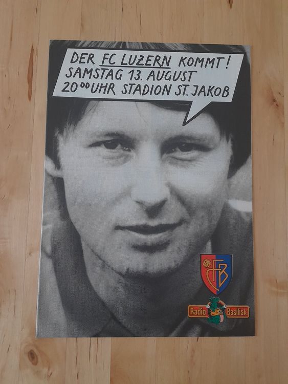 fc basel matchprogramm (Neu (gemäss Beschreibung)) in binningen für CHF 20 – mit Lieferung auf ...