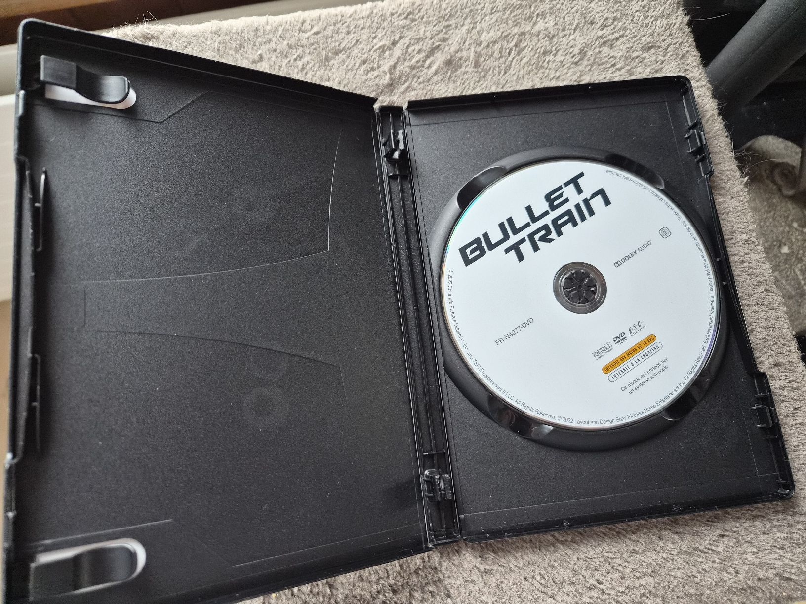 DVD Bullet Train avec Brad Pitt - Action et suspense! (D'occasion) à La ...