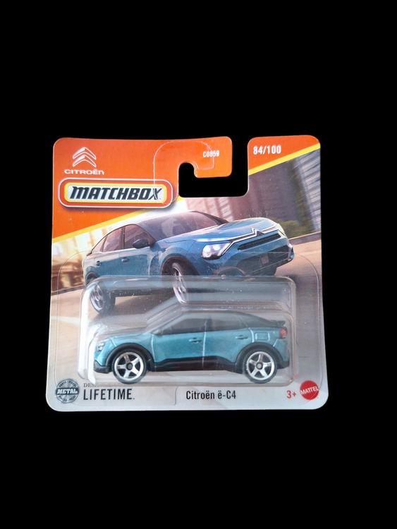 Matchbox 2024 Citroën ë-C4 84/100 S K (Neu und originalverpackt) in ...