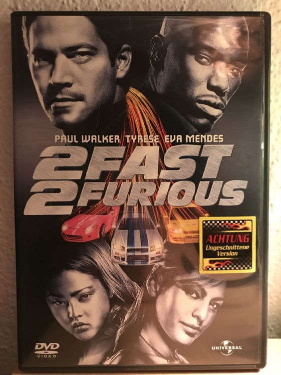 2 Fast 2 Furious - DVD ungeschnitten (Neu (gemäss Beschreibung)) in ...