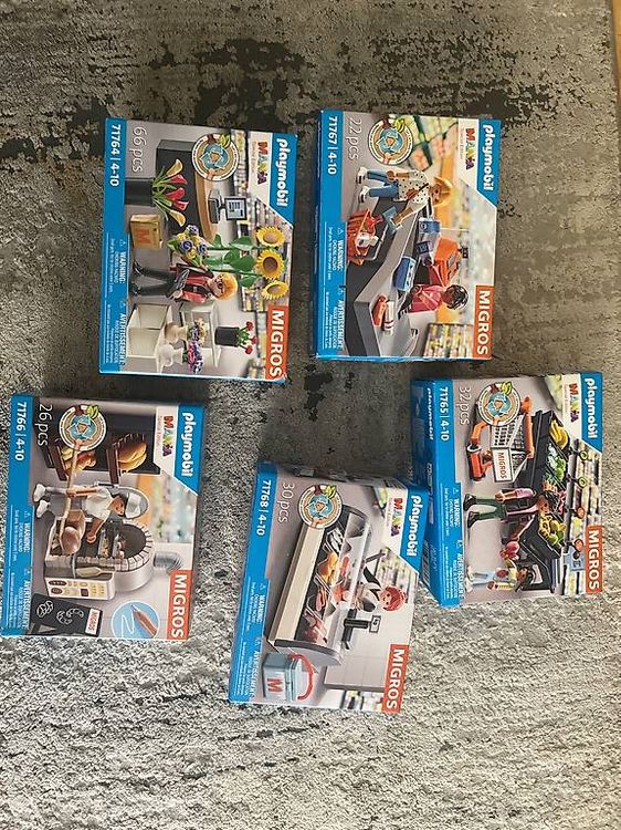 Migros Playmobil Mania (Gebraucht) in Langnau am Albis für CHF 69 – nur Abholung auf Ricardo kaufen