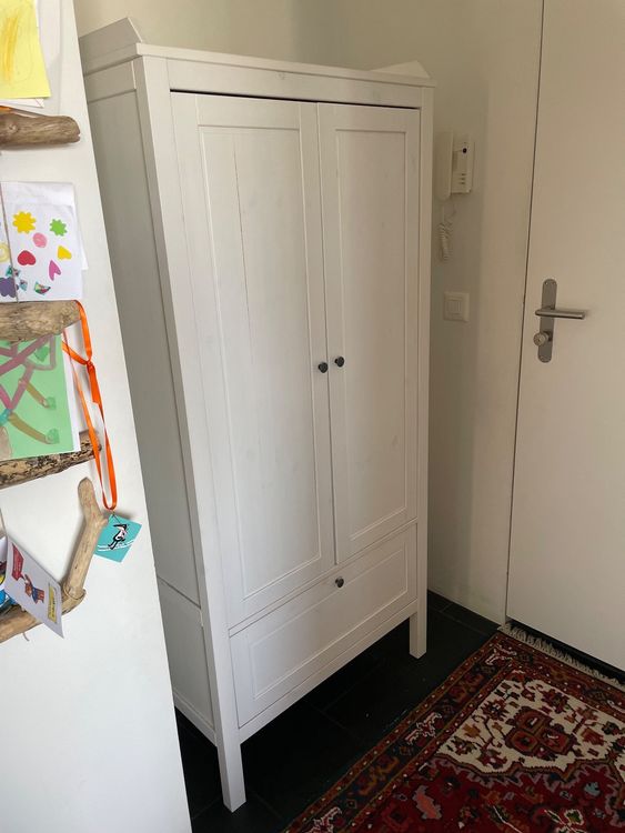 SUNDVIK Wardrobe, white, 80x50x171 cm | Kaufen auf Ricardo
