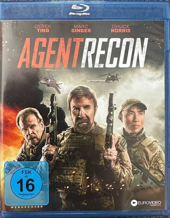 Agent Recon Blu-ray - Action mit Chuck Norris - Neu! (Gebraucht) in ...