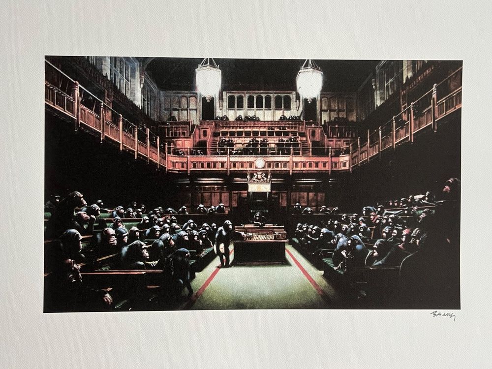 Banksy « Devolved Parliament » XL VERSION 83/150 | Kaufen auf Ricardo