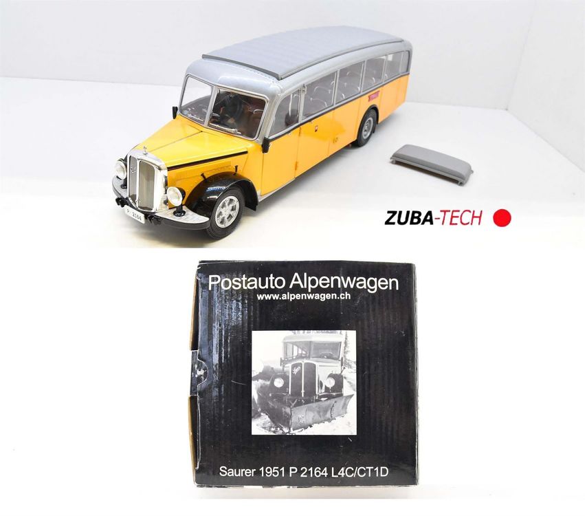 Alpenwagen 19000 Saurer P2164 Postauto mit OVP | Kaufen auf Ricardo