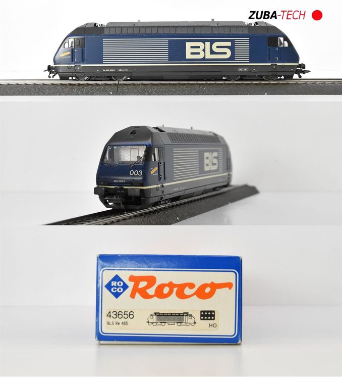 Roco 43656 E-Lok Re 465 BLS H0 GS Analog | Kaufen auf Ricardo