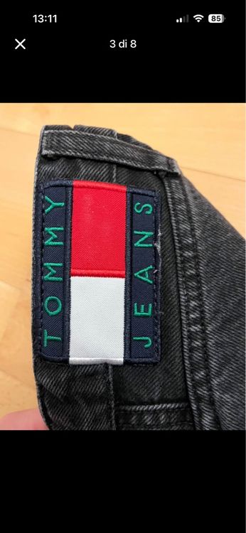 Jeans Tommy Jeans Mom Fit neri, Taglia W27/L32🖤👖 (Usato) a Faido per ...
