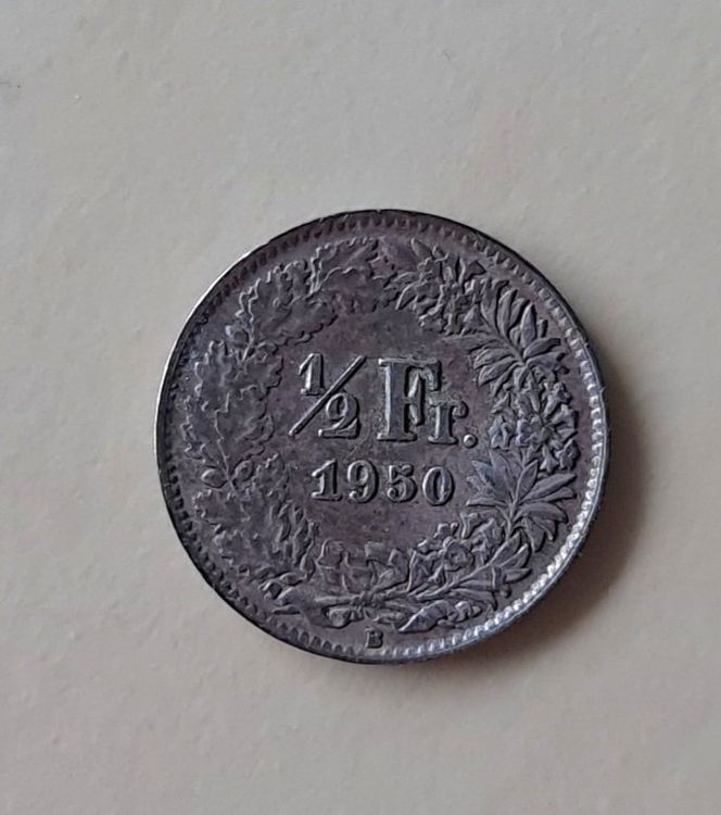 1950 Schweiz 50 Rappen (Gebraucht) in Meyrin für CHF 1 – mit Lieferung ...
