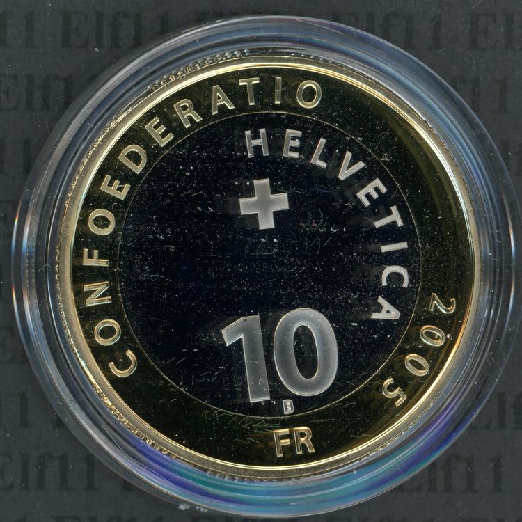 CHF__10.00 2005 Jungfrau PP 10 Franken | Kaufen auf Ricardo