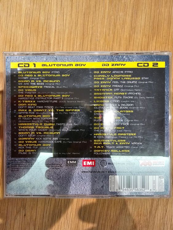 2 CDs, Blutonium Boy & DJ Zany, Blutonium, Hardstyle Vol. 8 | Kaufen auf Ricardo