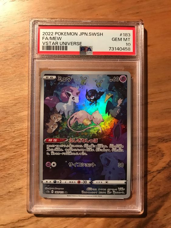 Mew Fullart Art Rare Vstar Universe PSA 10 ab 1.- | Kaufen auf Ricardo