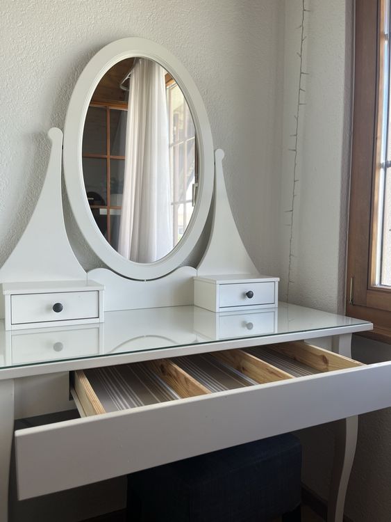 Wunderschöne Ikea Schminktisch Hemnes Ebenbild