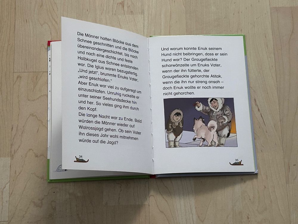 Kinderbuch "Enuk und die Schlittenhunde" Lesestufe 3 (Gebraucht) in Bassersdorf für CHF 3.5 ...