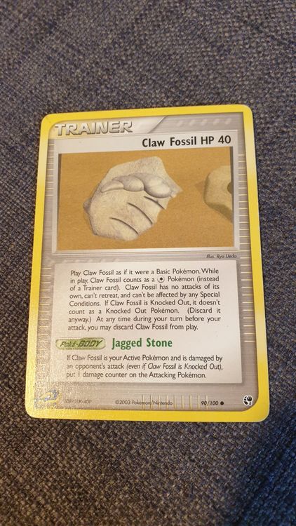 Claw Fossil Hp 40 Pokemon | Kaufen auf Ricardo