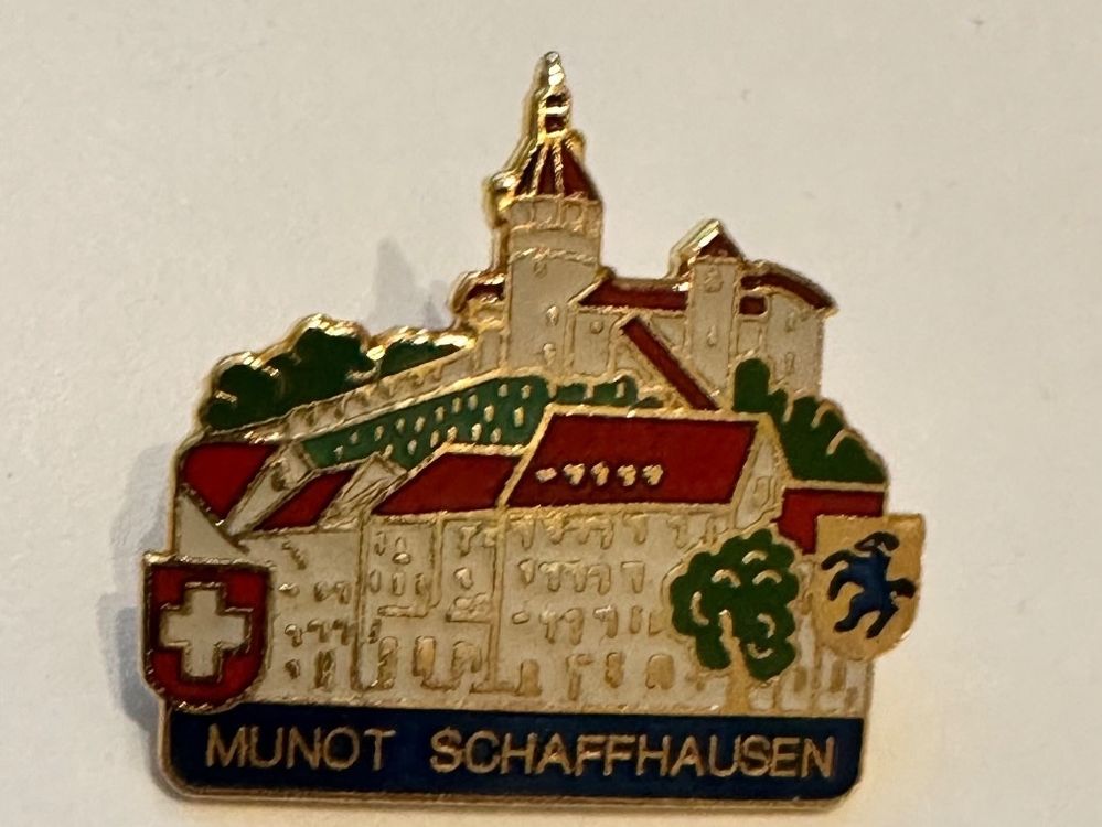 Munot Schaffhausen Pin + (Gebraucht) in Gutenswil für CHF 4 – mit Lieferung auf Ricardo kaufen