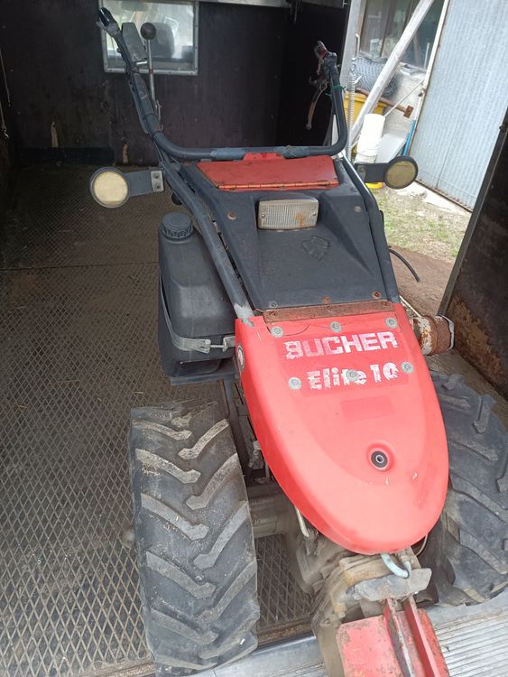 BUCHER ELITE 10 Hydrostat Mäher Motofacheuse Falciatrice (Defekt) in ...