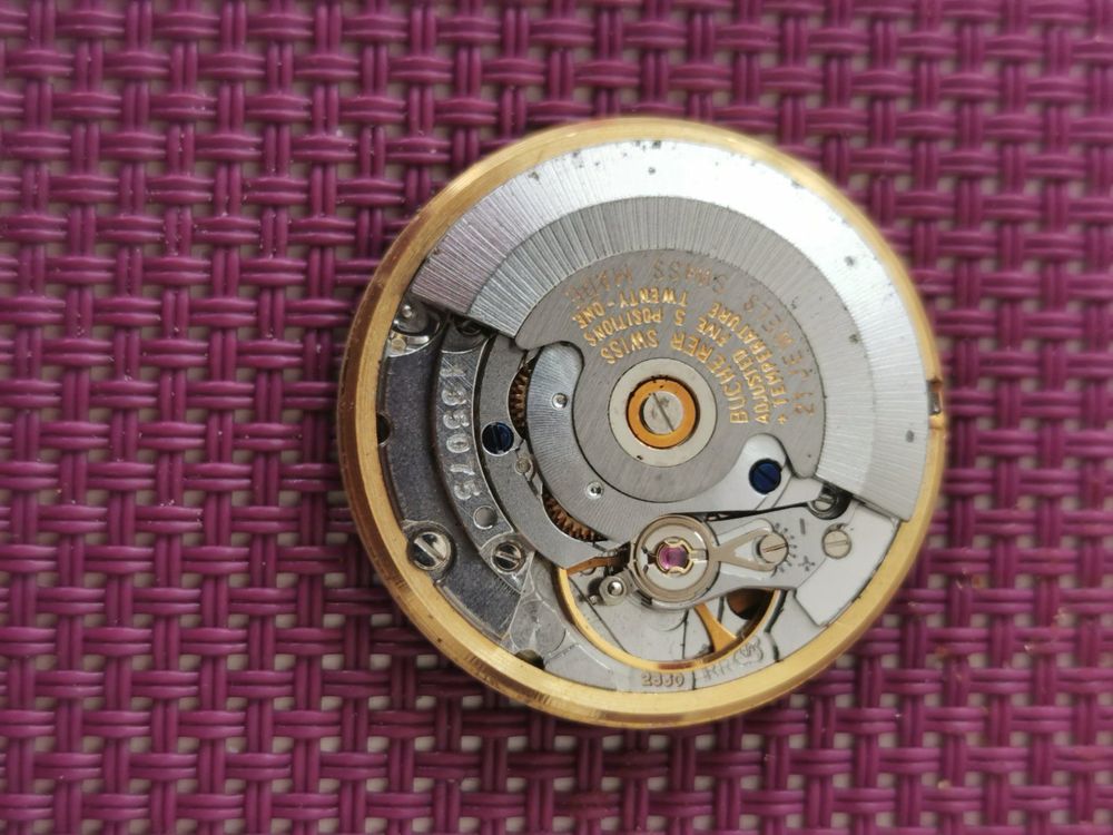Bucherer Chronometer Uhrwerk ETA 2830 läuft | Kaufen auf Ricardo