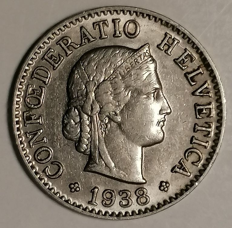 5 Rappen Schweiz 1938 (Gebraucht) in Stalden (Sarnen) für CHF 1 – mit Lieferung auf Ricardo kaufen