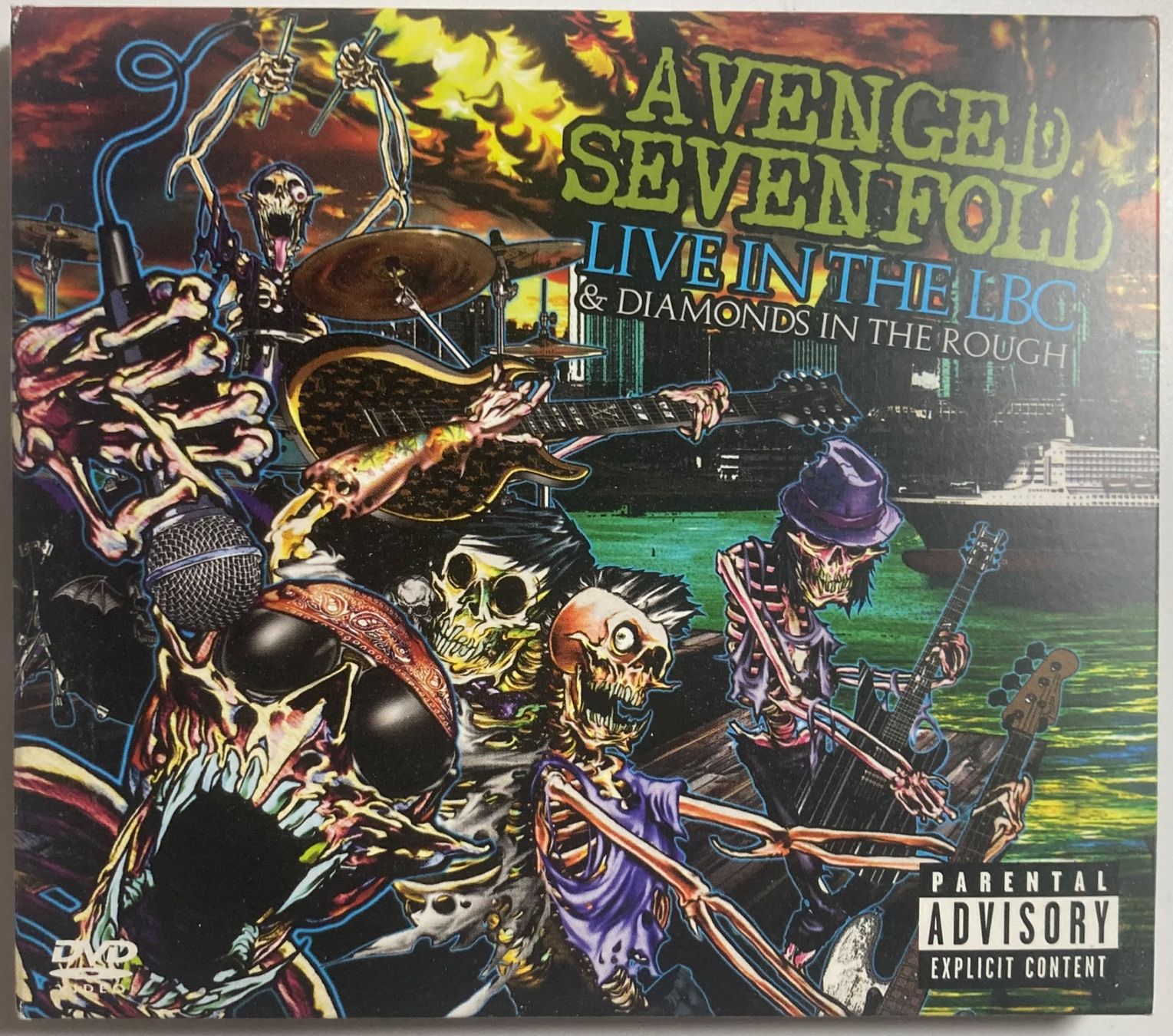 AVENGED SEVENFOLD - LIVE IN THE LBC & DIAMONDS IN THE ROUGH (D'occasion ...