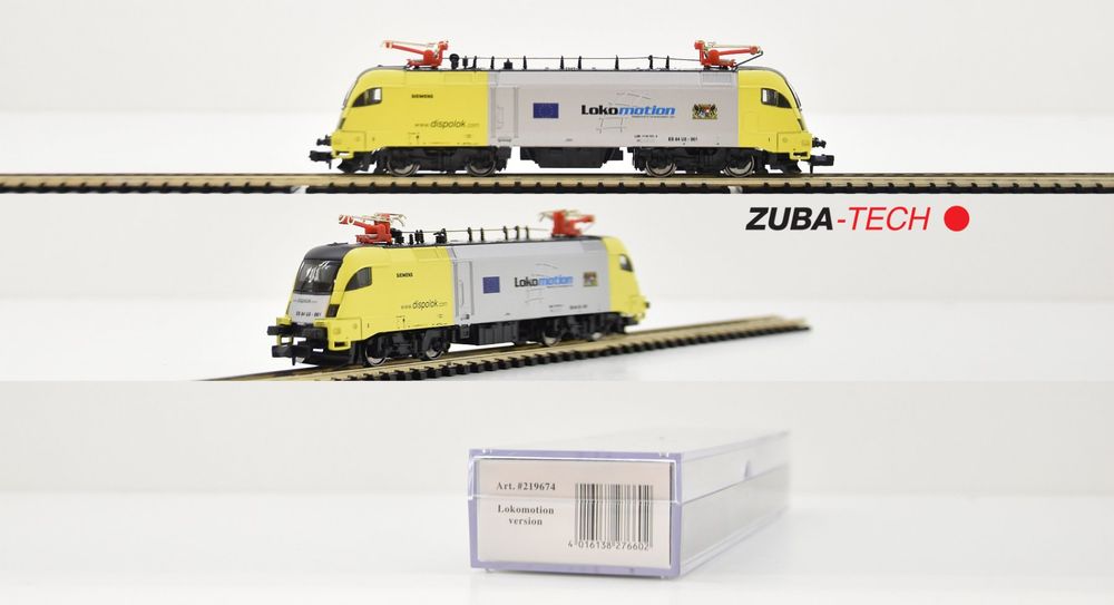 Hobbytrain 219674 E-Lok ES 64 U2 Taurus Dispolok, Spur N OVP (Gebraucht ...