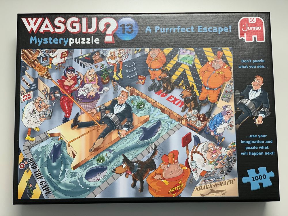 Wasgij Mystery Puzzle 13, A Purrrfect Escape!, 1000 Teile (Gebraucht ...