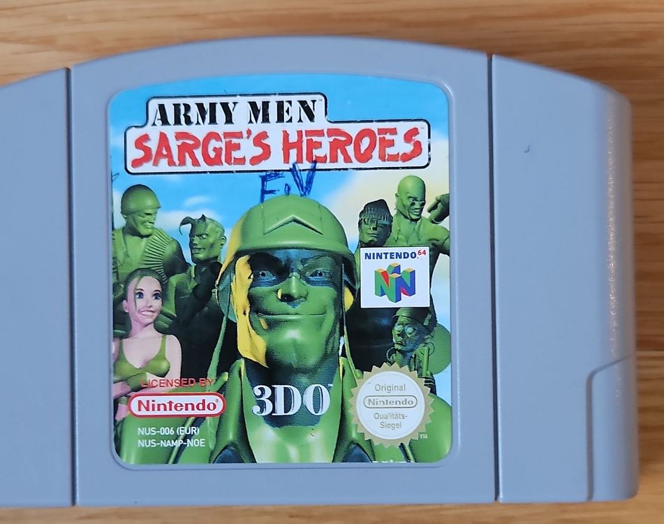 Jeu N64: Army Men Sarge's Heroes (Gebraucht) in Lausanne für CHF 19 ...