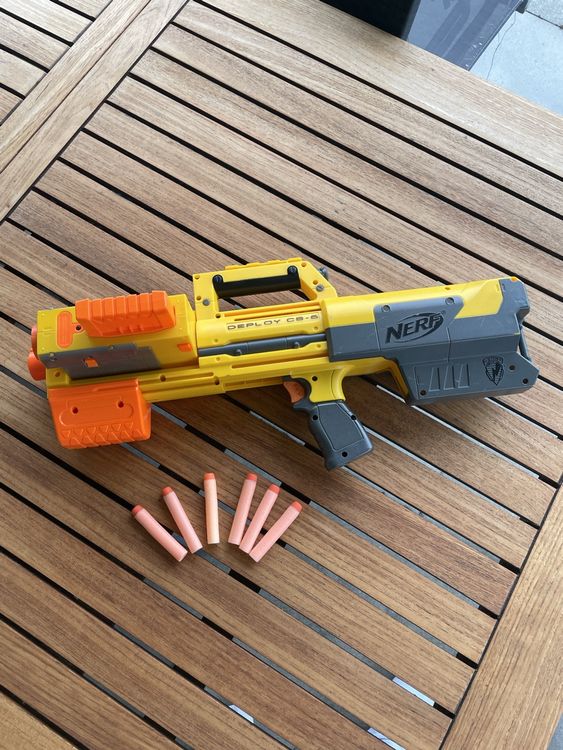 Nerf n-strike Deploy cs-6 (Gebraucht) in Unterlunkhofen für CHF 10 ...