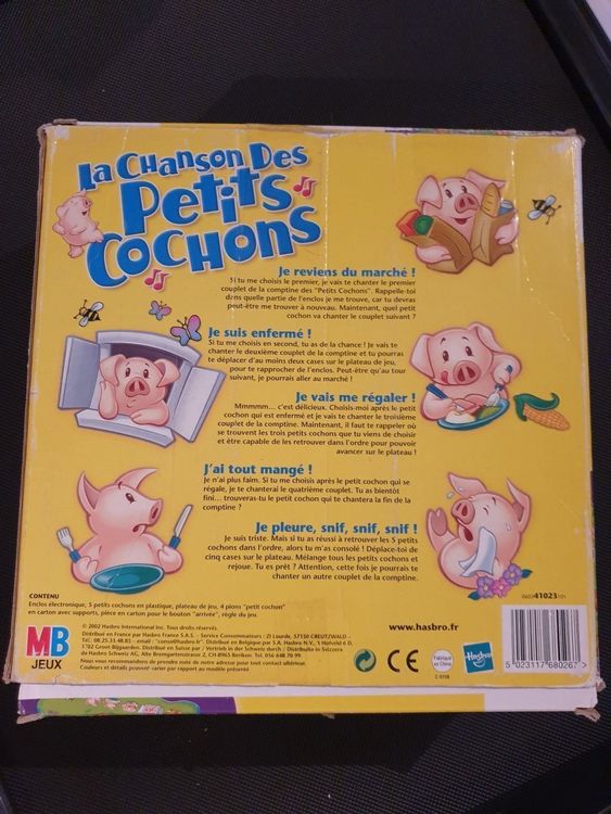 Jeu enfant La Chanson des Petits Cochons (Gebraucht) in Courtelary für ...