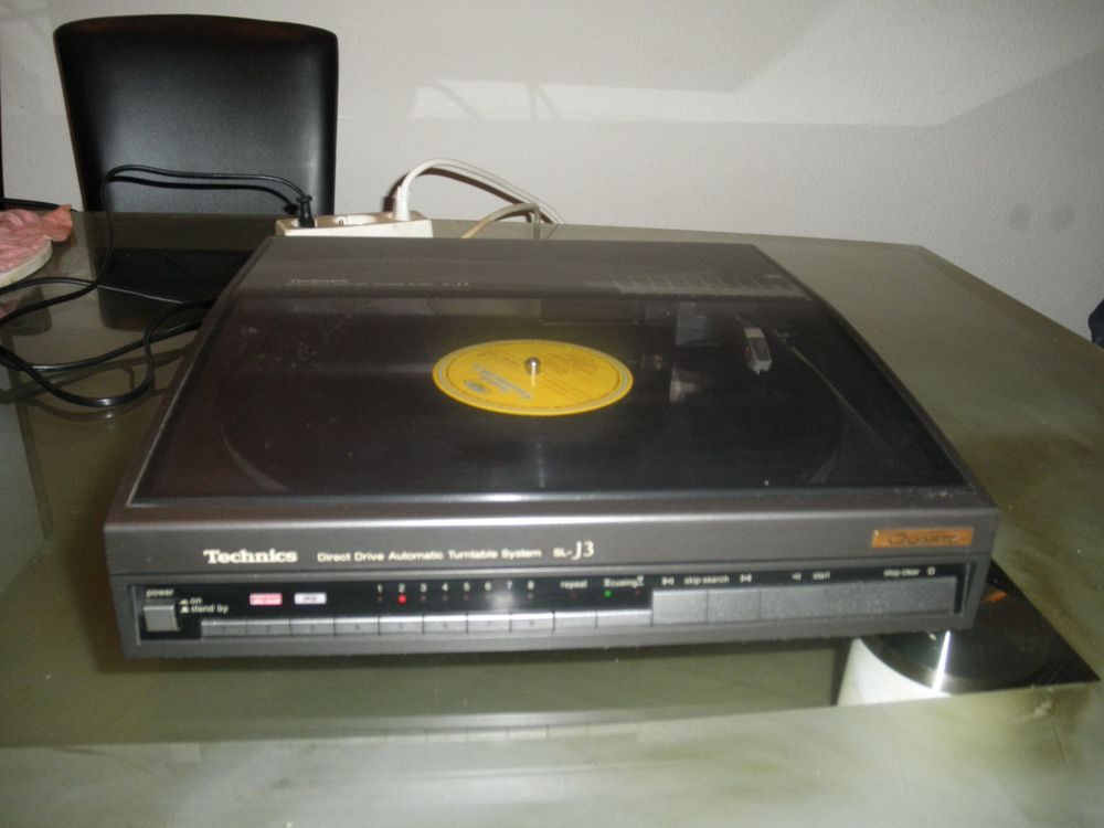 Technics SL-J3 Quartz Programmable Linear Tracking Turntable (Gebraucht ...