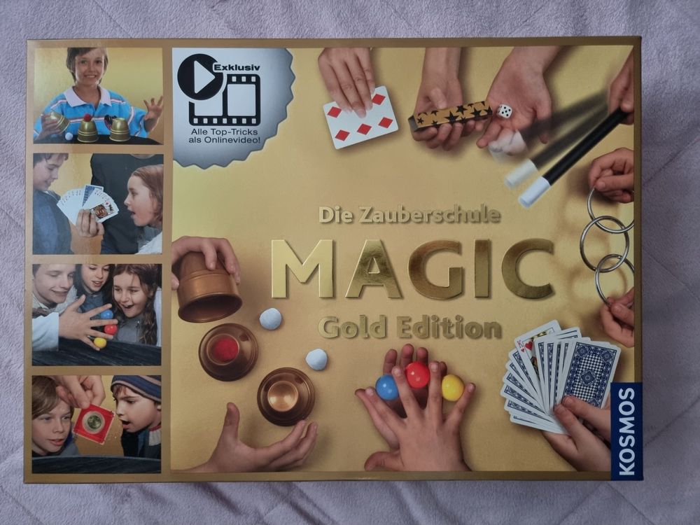 KOSMOS Die Zauberschule Magic Gold Edition , Zauberkasten (Neu (gemäss ...