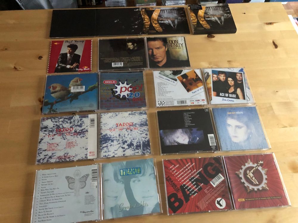 80's Jahre CD Sammlung Yazoo Depeche Mode Erasure Heart FGTH | Kaufen auf Ricardo