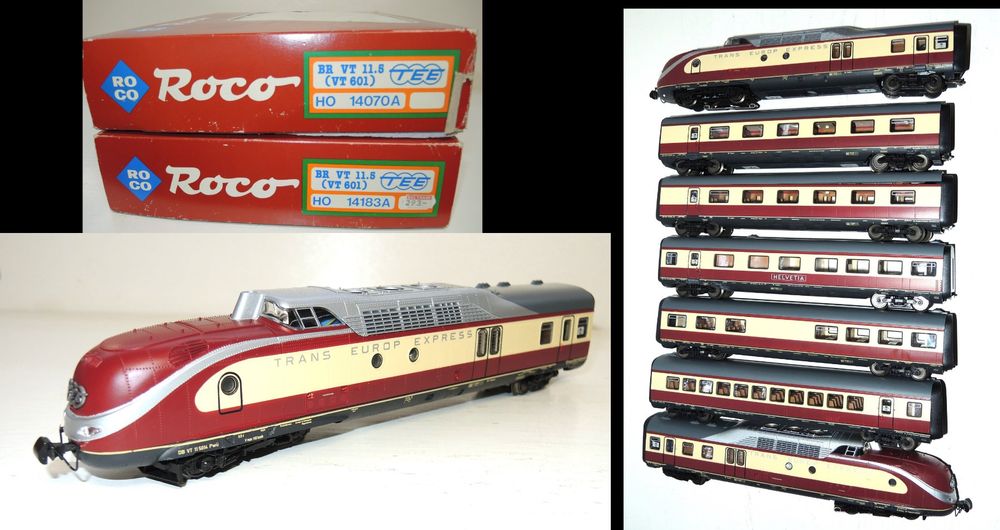 TEE, SBB VT 11.5 (VT 601) von Roco,H0, Wechselstrom, Digital (Neu ...