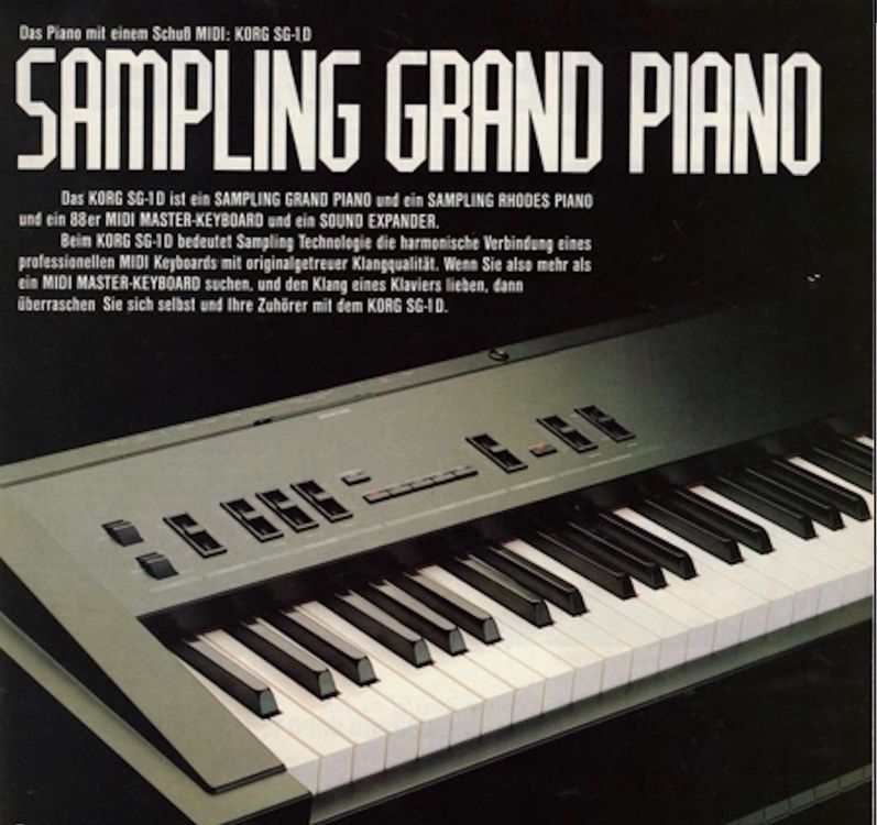 Korg Sampling Grand Piano (88 Tasten) | Kaufen auf Ricardo