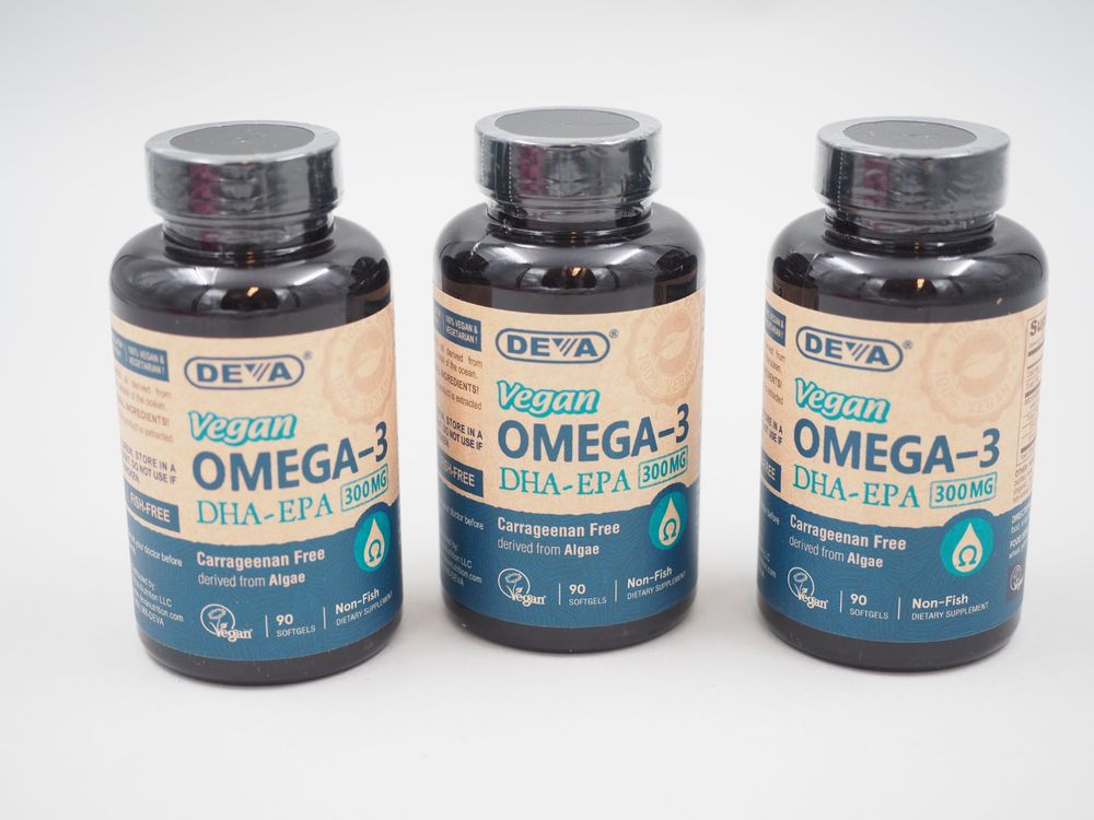 3x DEVA Omega 3 Nahrungsergänzung (25050714PL) (Neu und ...