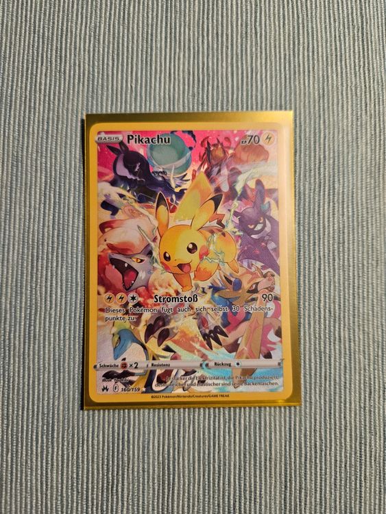 Pokémon - Pikachu Secret Rare / Zenit der Könige | Kaufen auf Ricardo