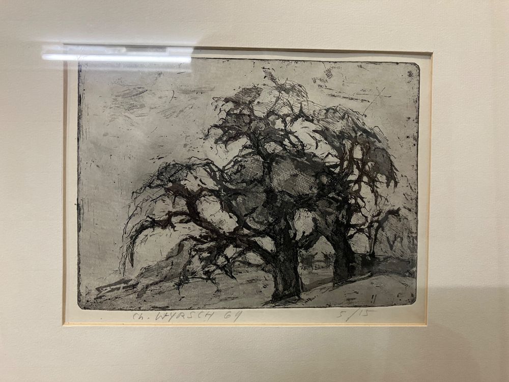 Charles Wyrsch, Radierung 1969 (Gebraucht) in Wetzikon ZH für CHF 50 – mit Lieferung auf Ricardo ...