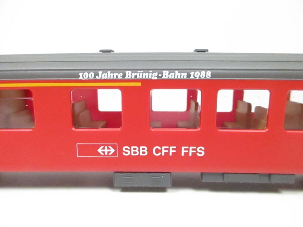 Bemo H0m 3277 428 SBB Personenwagen 100 Jahre Brünig-Bahn (Neu und originalverpackt) in Olten ...