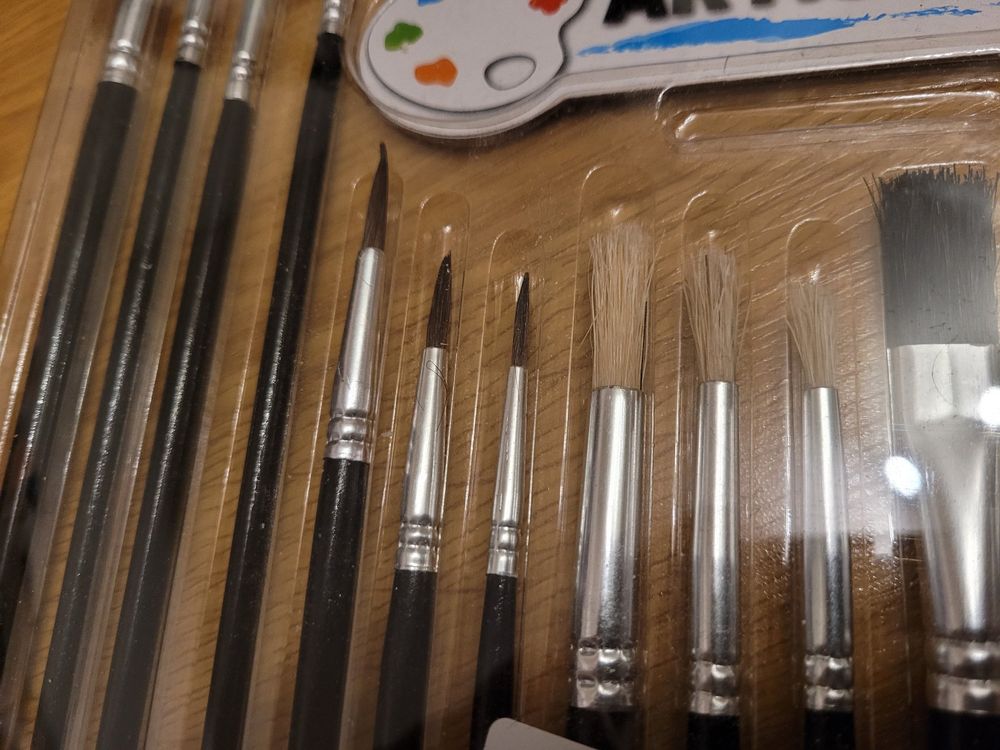 Pinsel-Set Artist Brush 15 Teilig Schmal bis Breit | Kaufen auf Ricardo