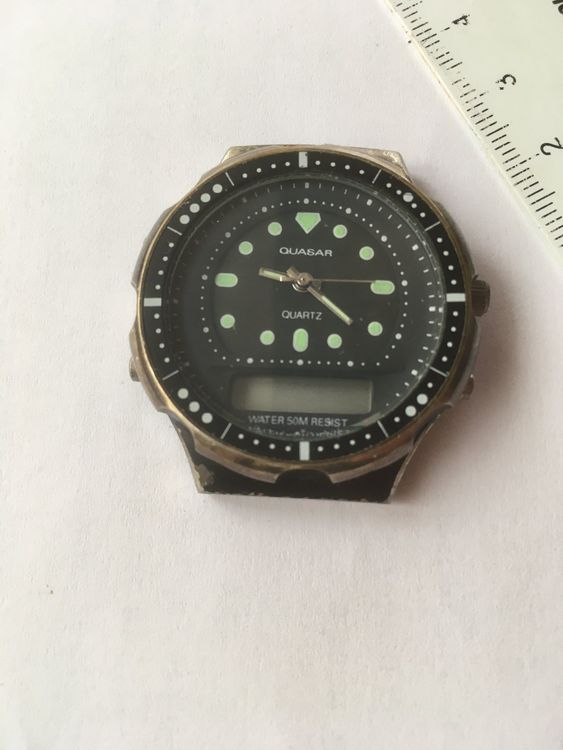 Quasar Quartz Armbanduhr Vintage 80er (Gebraucht) in Grenchen für CHF 4 ...