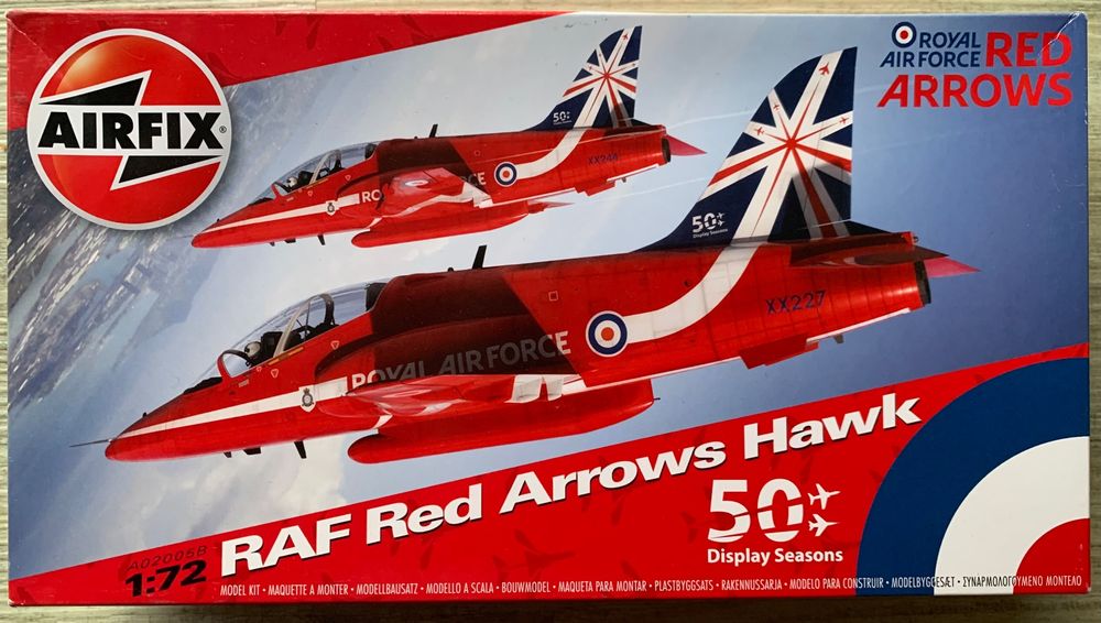 Airfix; RAF Red Arrows Hawk (1:72) (Neu (gemäss Beschreibung)) in Suhr ...