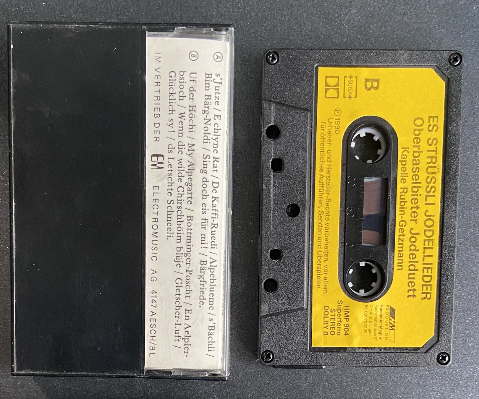 4 Musikkassetten Schweizer Folklore Jodlerklub (Gebraucht) in Böckten ...