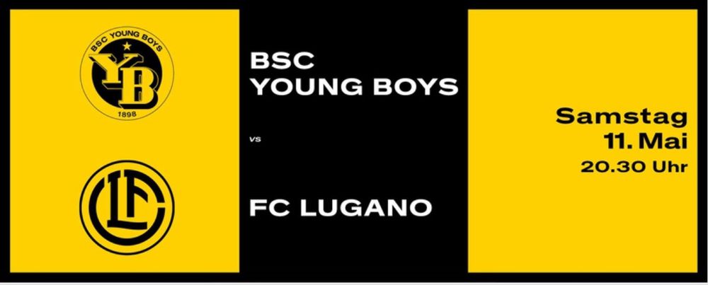 Ticket YB vs Lugano (Neu und originalverpackt) in Kriegstetten für CHF ...
