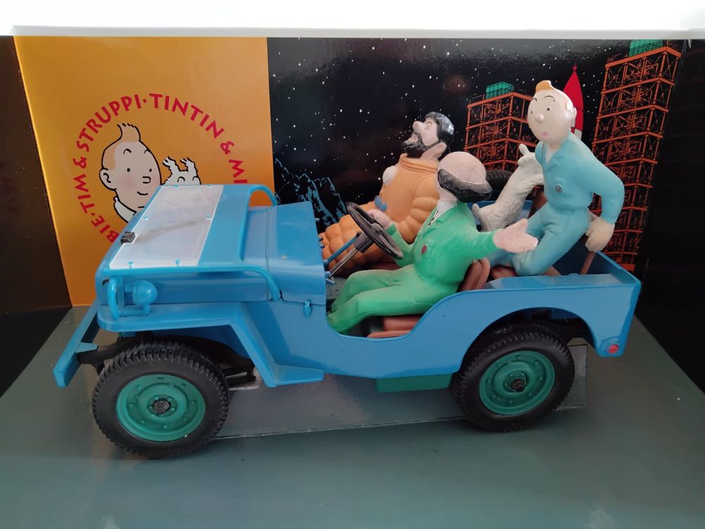 Tintin Hapax Jeep blau | Kaufen auf Ricardo
