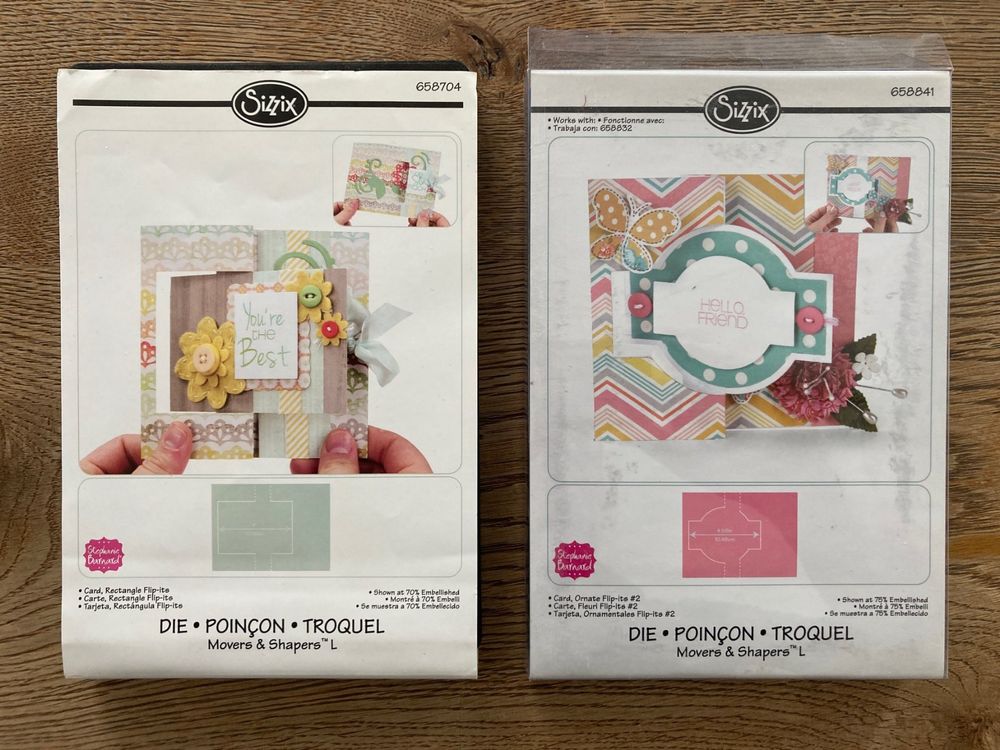 Original Sizzix Bigz L und XL Stanzformen-Set (Gebraucht) in ...